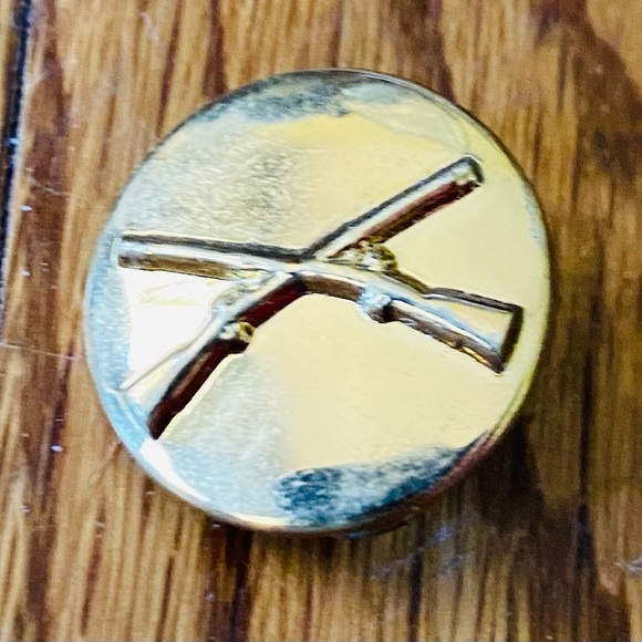 Accessories | 196s Vintage Us Army Infantry Cross Rifles Collar Brass ...